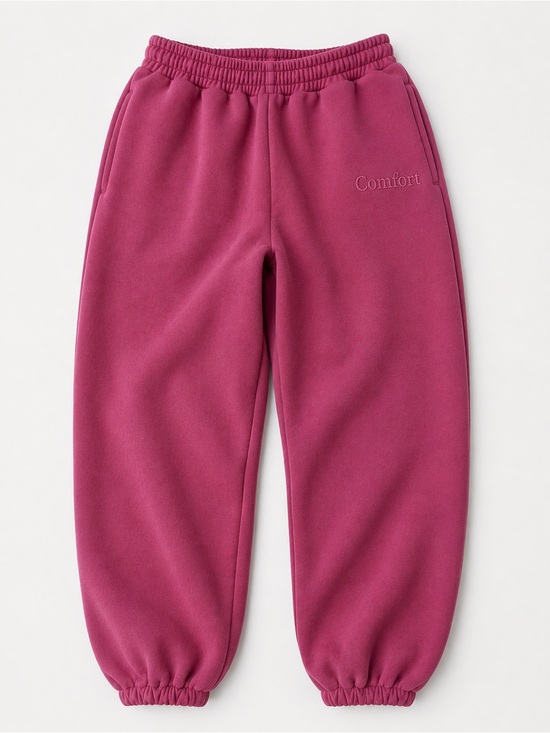 Comfrt | Pants & Jumpsuits | Comfrt Pink Berry Heavyweight Fleece ...
